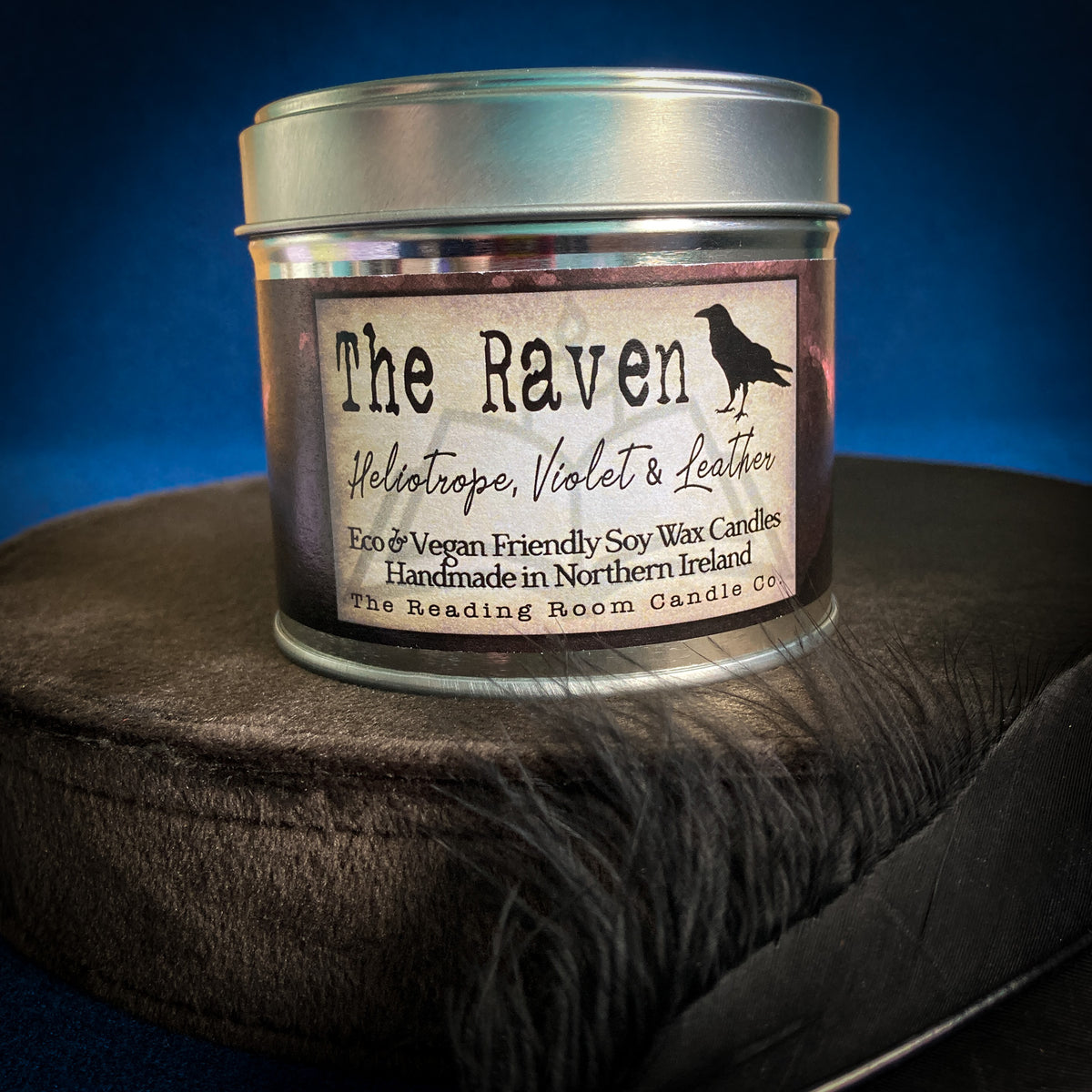 The Raven - Heliotrope, Violet & Leather – Fern Green Designs